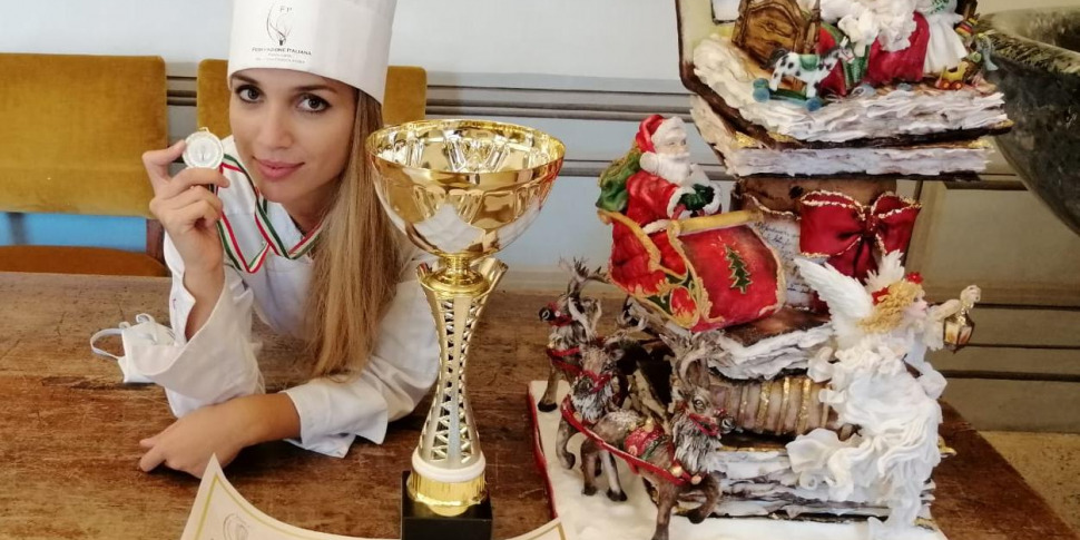 La pasticcera Flavia Garreffa dalla Calabria con creatività FOTO ...