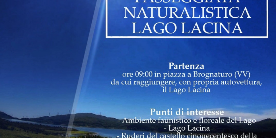 Serra San Bruno, passeggiata naturalistica al Lago della Lacina ...