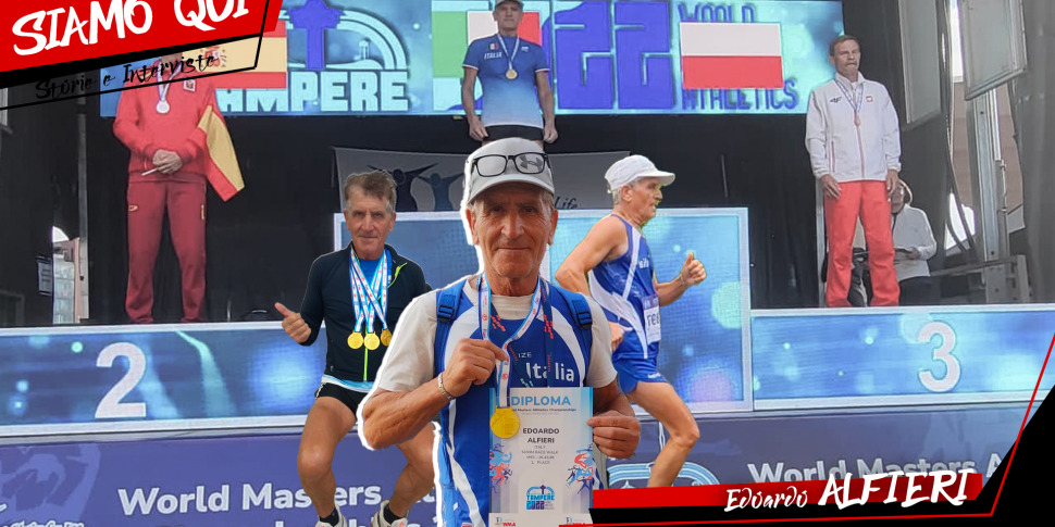 Edoardo Alfieri: campione mondiale di marcia orgoglio di tutta la ...