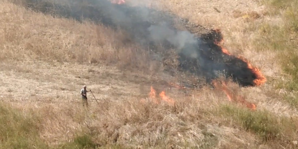Piromane filmato dai volontari Wwf tra Sutera e Mussomeli - Gazzetta ...
