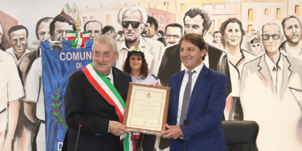 Diamante, conferita al presidente dell'Inps la cittadinanza onoraria ... Diamante, conferita al presidente dell'Inps la cittadinanza onoraria ...