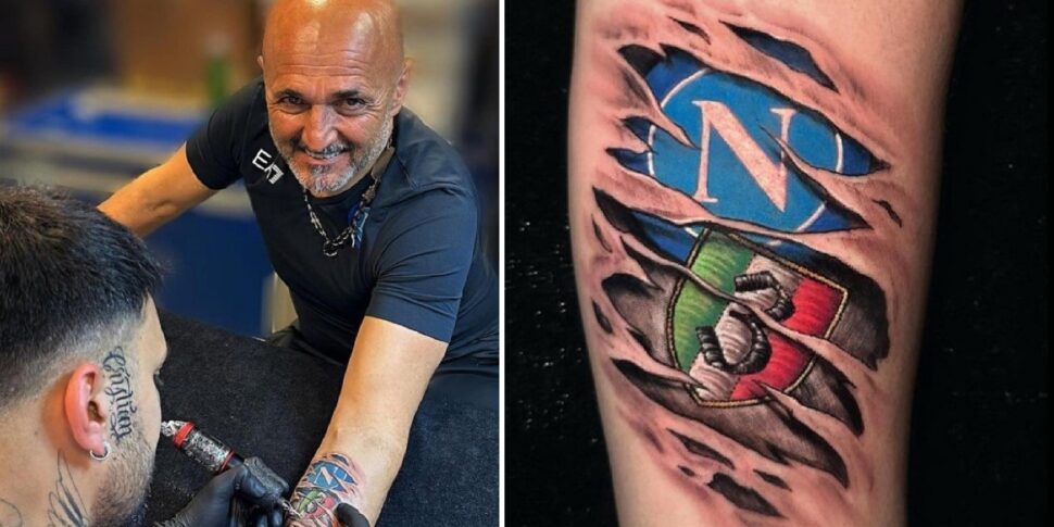Uno scudetto è per sempre, Luciano Spalletti si tatua il tricolore del ...