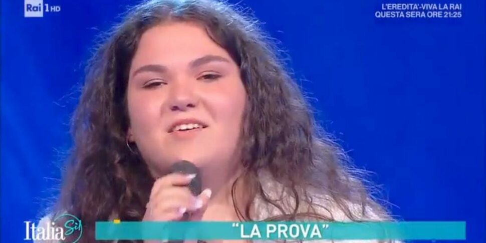 Santa Lucia del Mela, la voce di Chiara incanta su Rai1 - Gazzetta del Sud