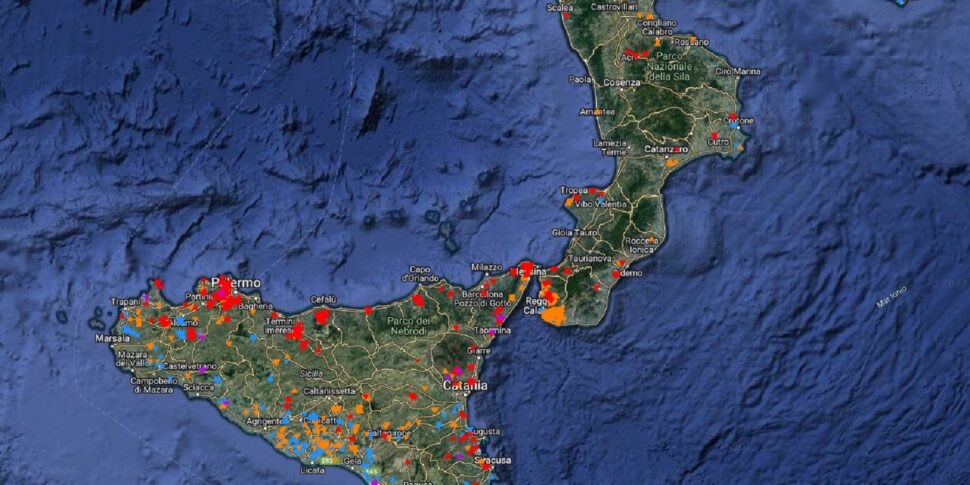 La mappa Nasa degli incendi (quasi) in tempo reale grazie ai satelliti ...