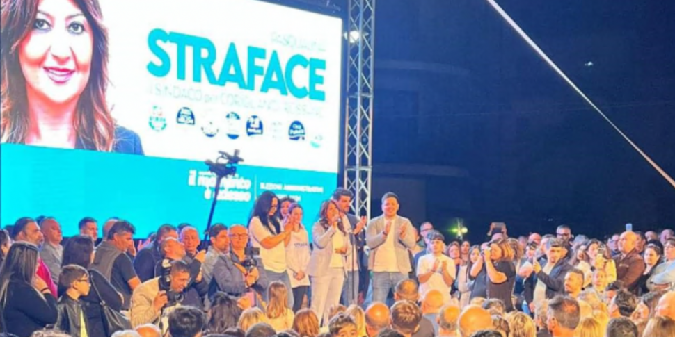 Corigliano Rossano, il fairplay di Straface dopo la sconfitta ...