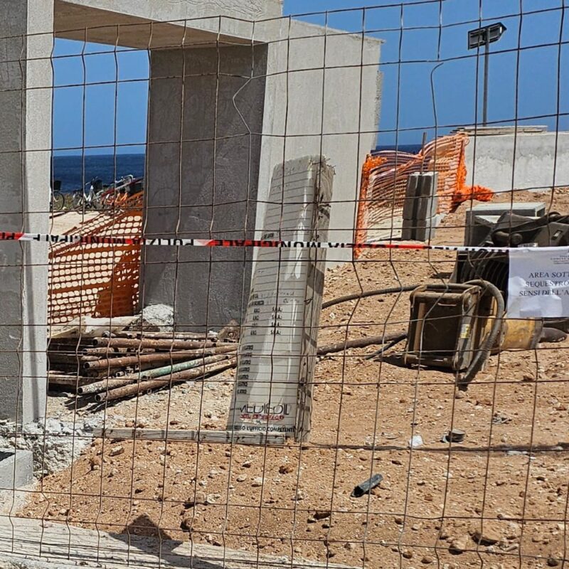 Irregolarità e abusi a Favignana, sequestrato un cantiere edile - Gazzetta del Sud
