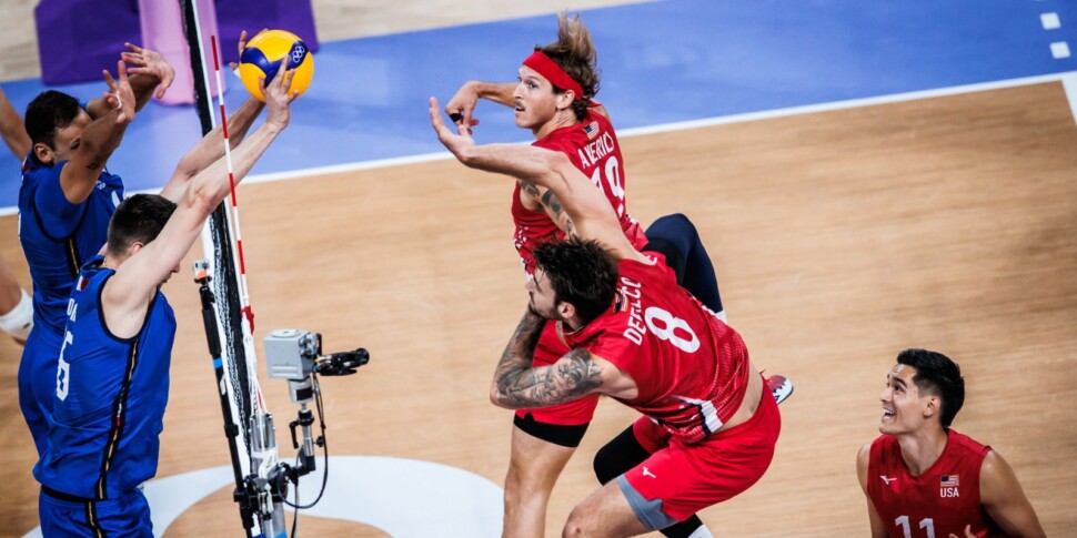 Italvolley maschile, sfuma anche il bronzo: azzurri sconfitti dagli Usa ...