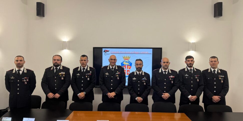 Reggio Calabria, presentati i nuovi ufficiali del Comando provinciale ...