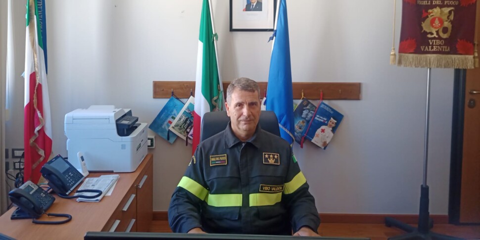 Vigili del Fuoco di Vibo Valentia, cambio al vertice del comando: arriva Ambrogio Pontiero ...