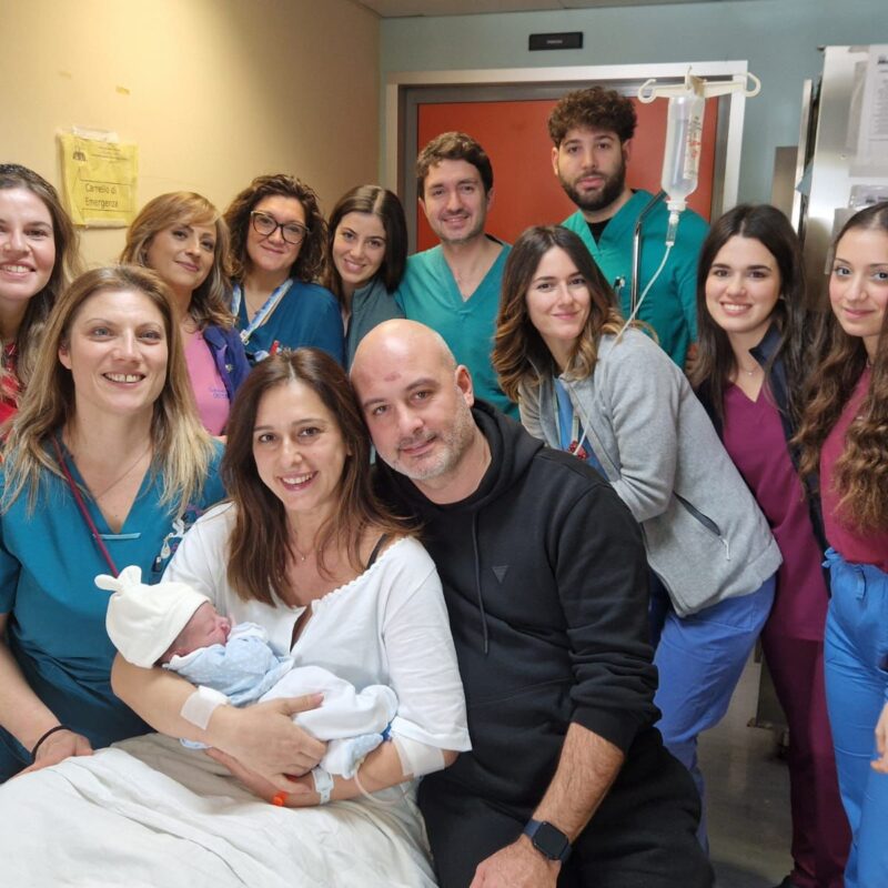 Il primo nato a Messina del 2025 è Samuele, venuto alla luce poco dopo ...