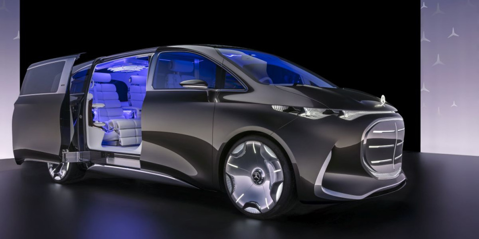 Mercedes-Benz Vision V, un’idea per una nuova luxury limousine ...