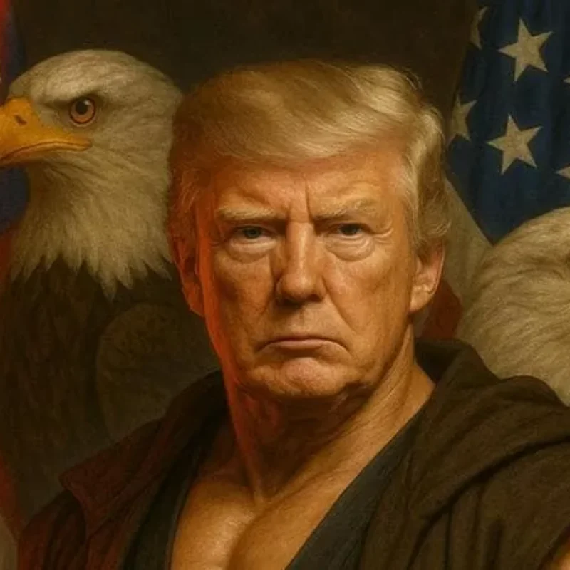 Trump prima Papa poi Jedi (con spada rossa): il meme della Casa Bianca ...