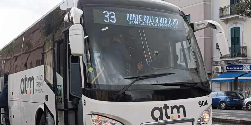 Collegamento Messina-Villafranca, salgono a tre le linee dell'Atm ...