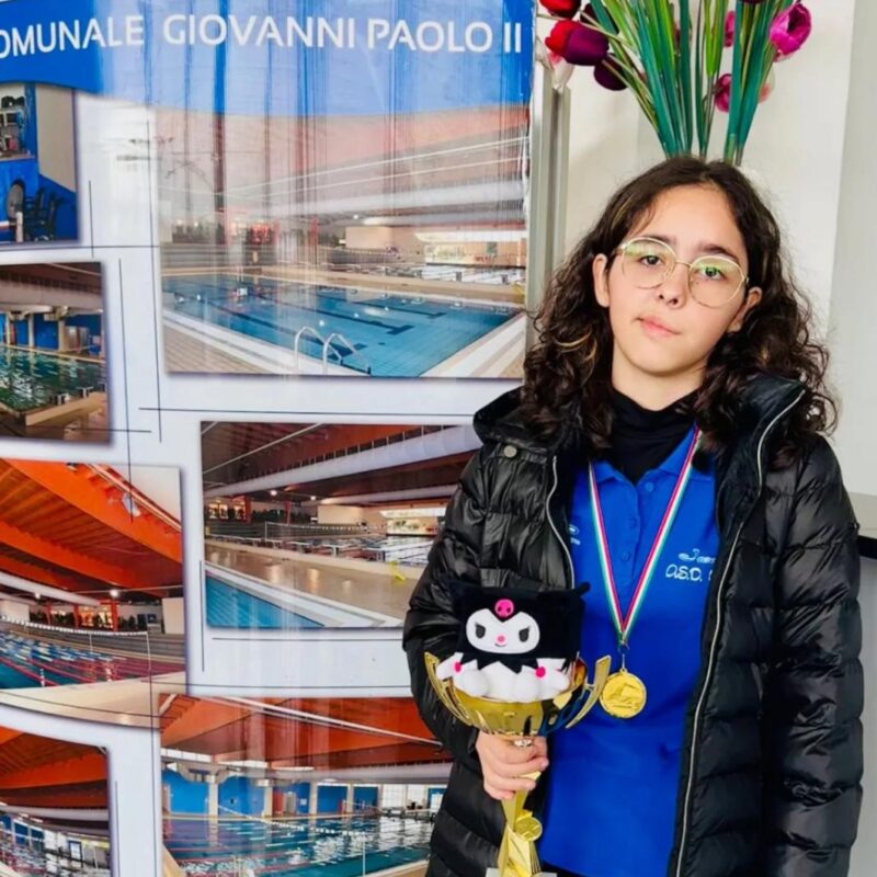Nuoto paralimpico: la 12enne messinese Jasmine Belluso prima ai ...