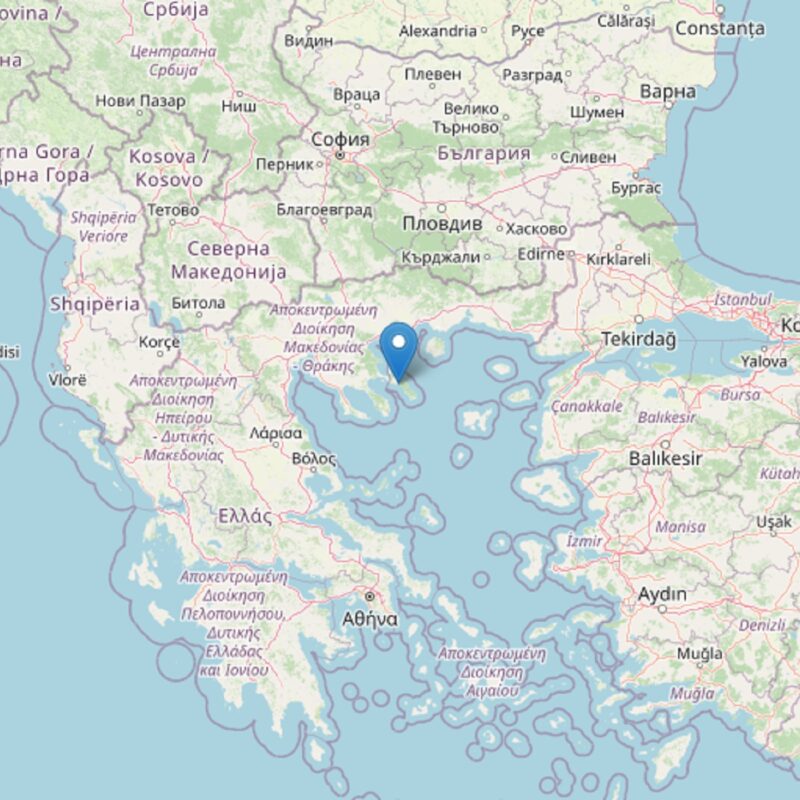 Forte terremoto nel nord della Grecia, vicino al Monte Athos: magnitudo ...