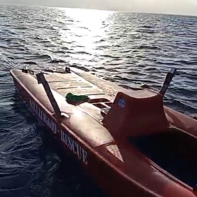 Santa Margherita, il pattino da salvataggio della Messina Social City ...