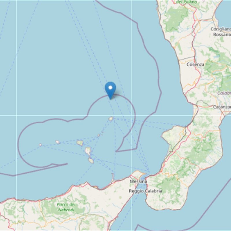 Terremoto nel Tirreno meridionale, scossa di magnitudo 3.3. Nel ...