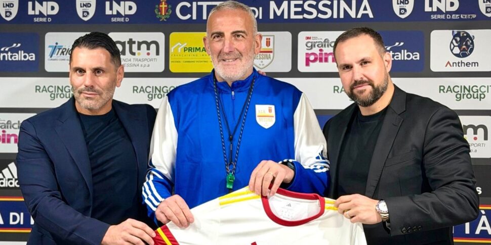 Messina, ufficiale l'arrivo di Vincenzo Feola in panchina. Ecco chi è ...