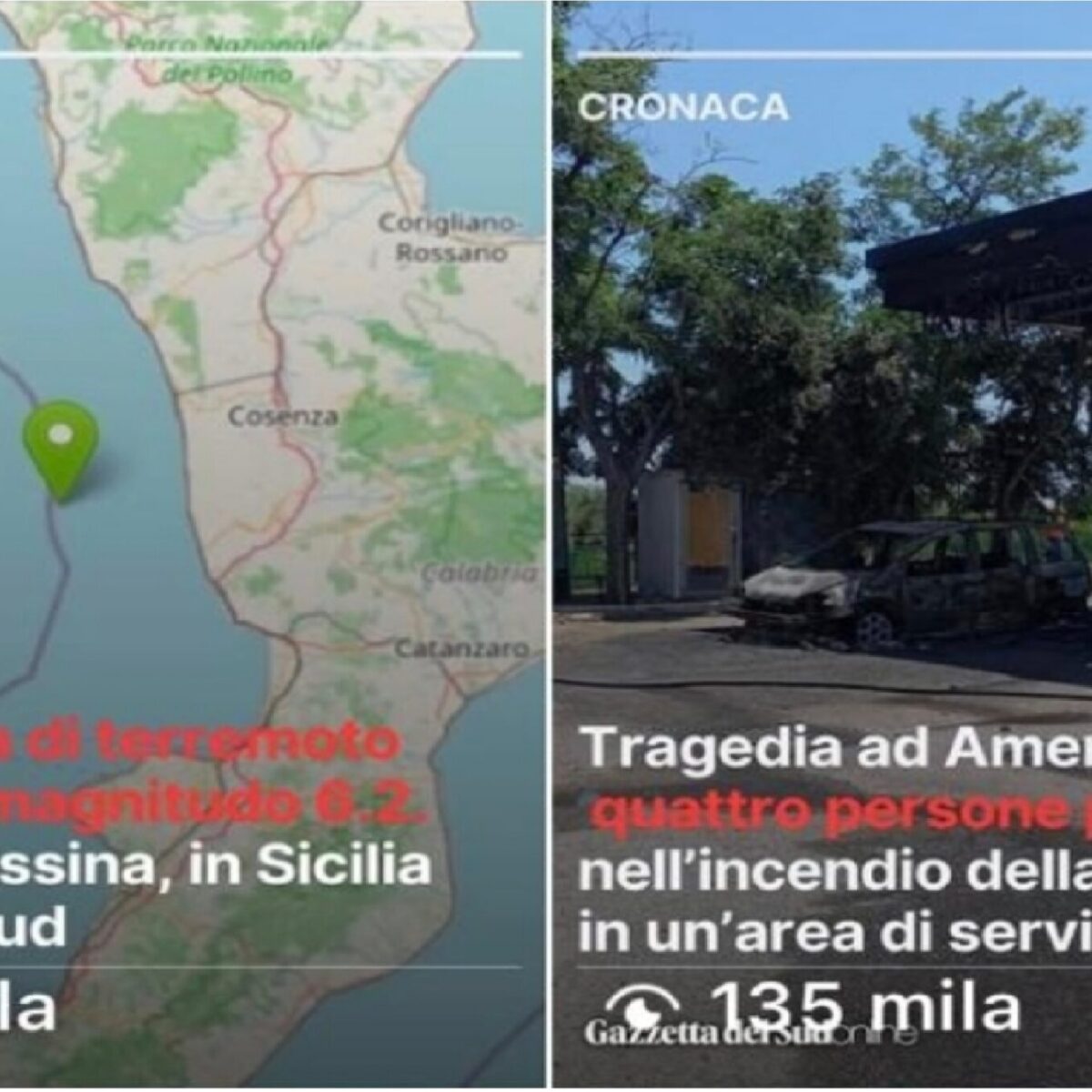Numeri da record per Gazzettadelsud.it: sisma in Calabria e due video ...