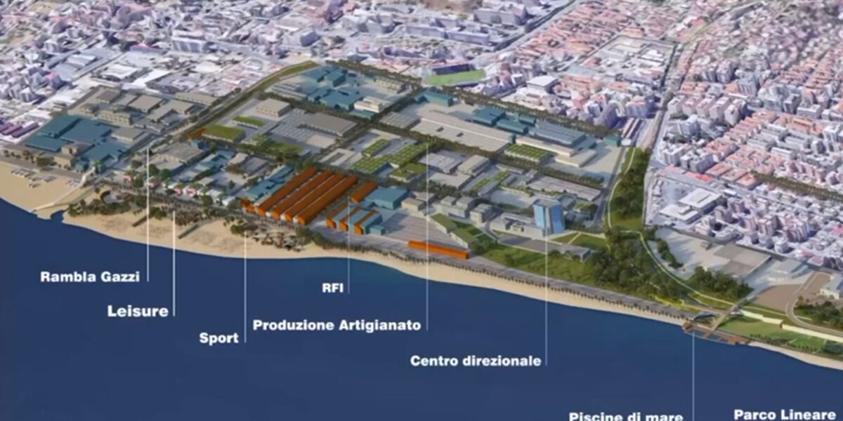 Messina, il parco dell’ex Fiera e i fasci di binari: Basile vuol ...